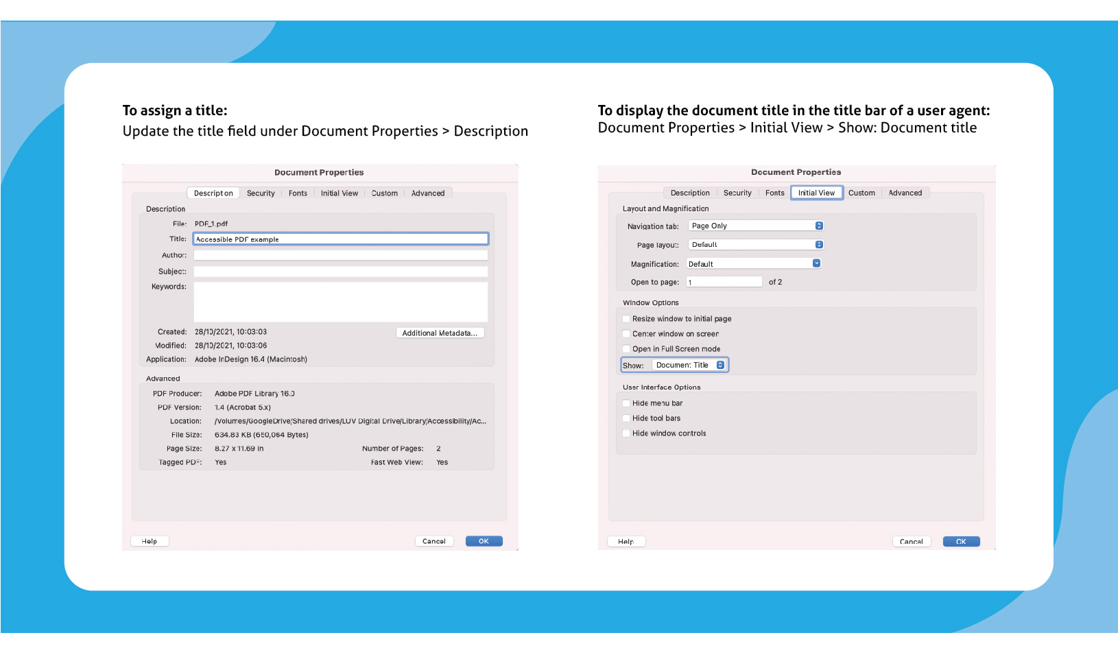 How to create accessible PDFs | Stix